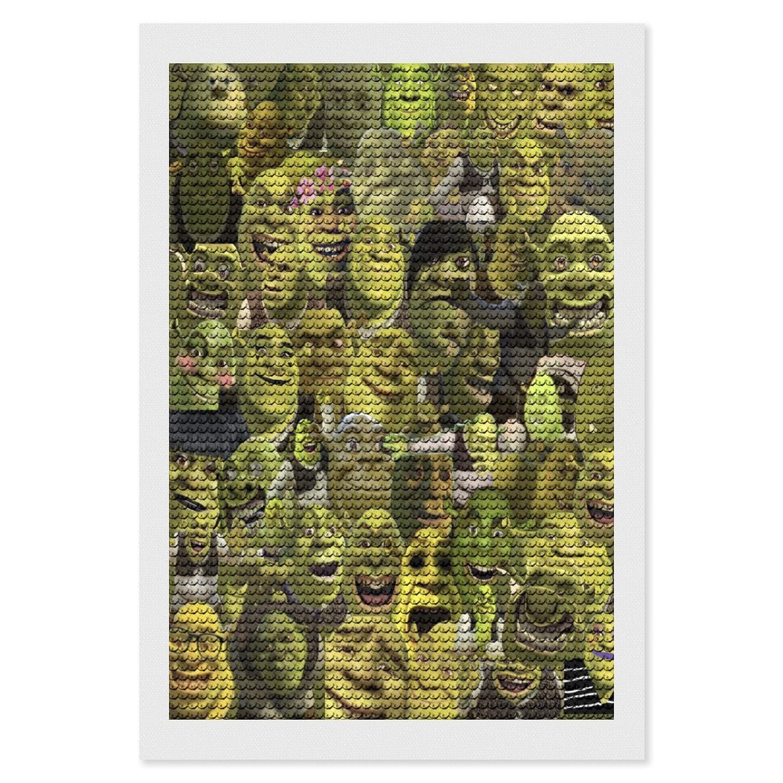 Shr-e Diamond Art Kits DIY 5D Anime Painting by Number Kits Full Drills ...