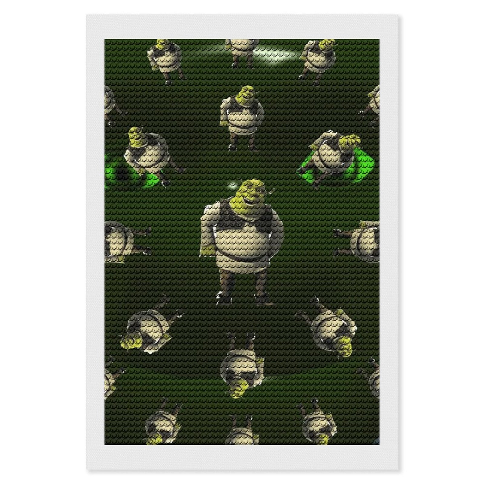 Shr-e Diamond Art Kits DIY 5D Anime Painting by Number Kits Full Drills ...