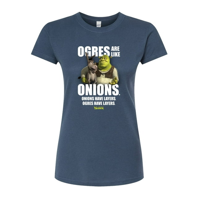 Shrek - Donkey - Ogres Are Like Onions - Onions Have Layers - Ogres ...