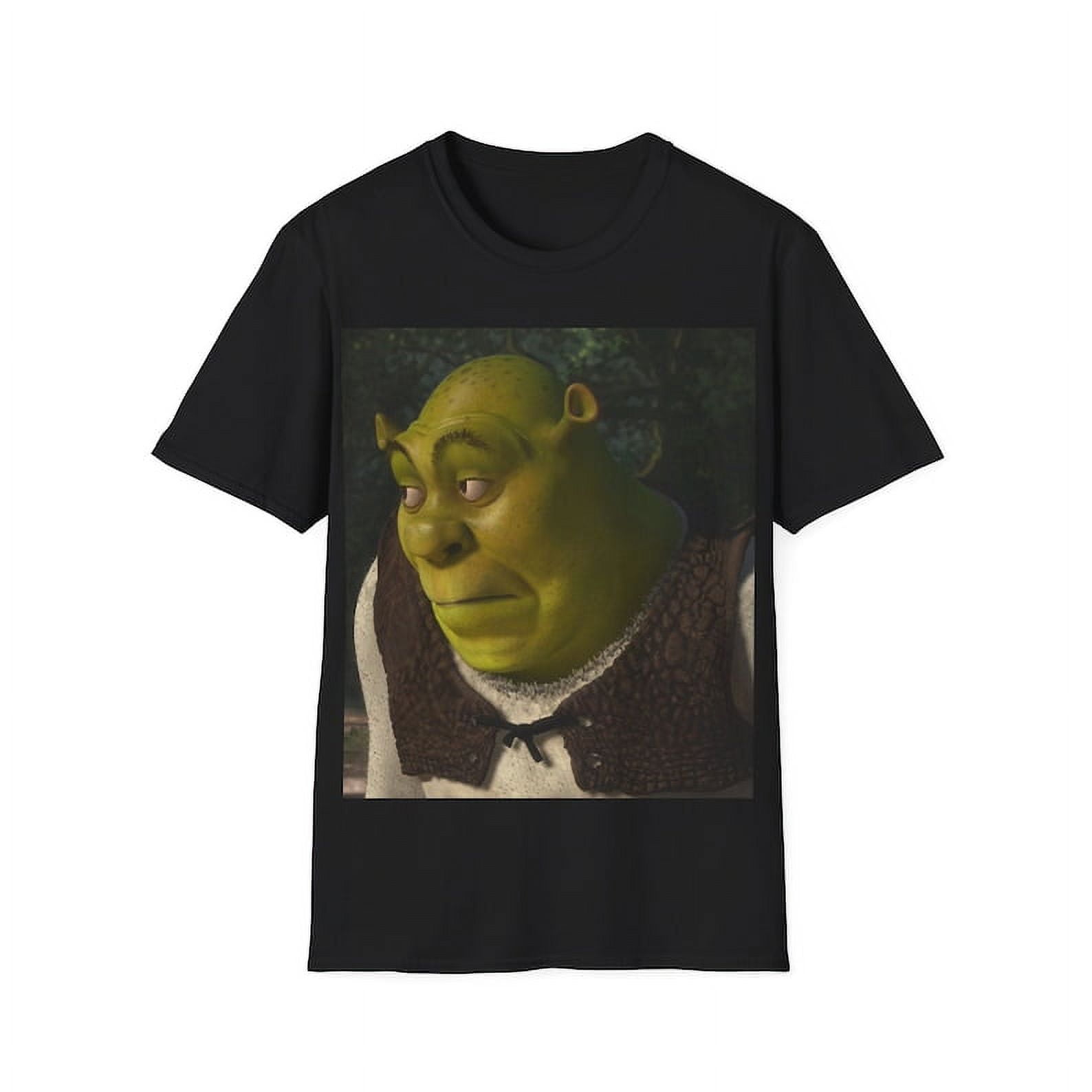 Shrek Face Meme T-shirt - Walmart.com