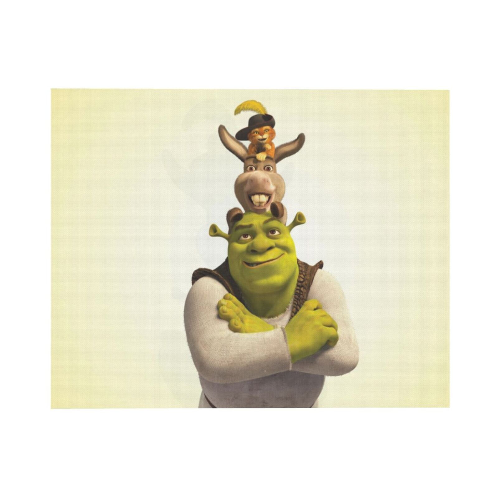 Shrek Film Canvas Decorative Poster Gift Art Picture Painting Bedroom ...