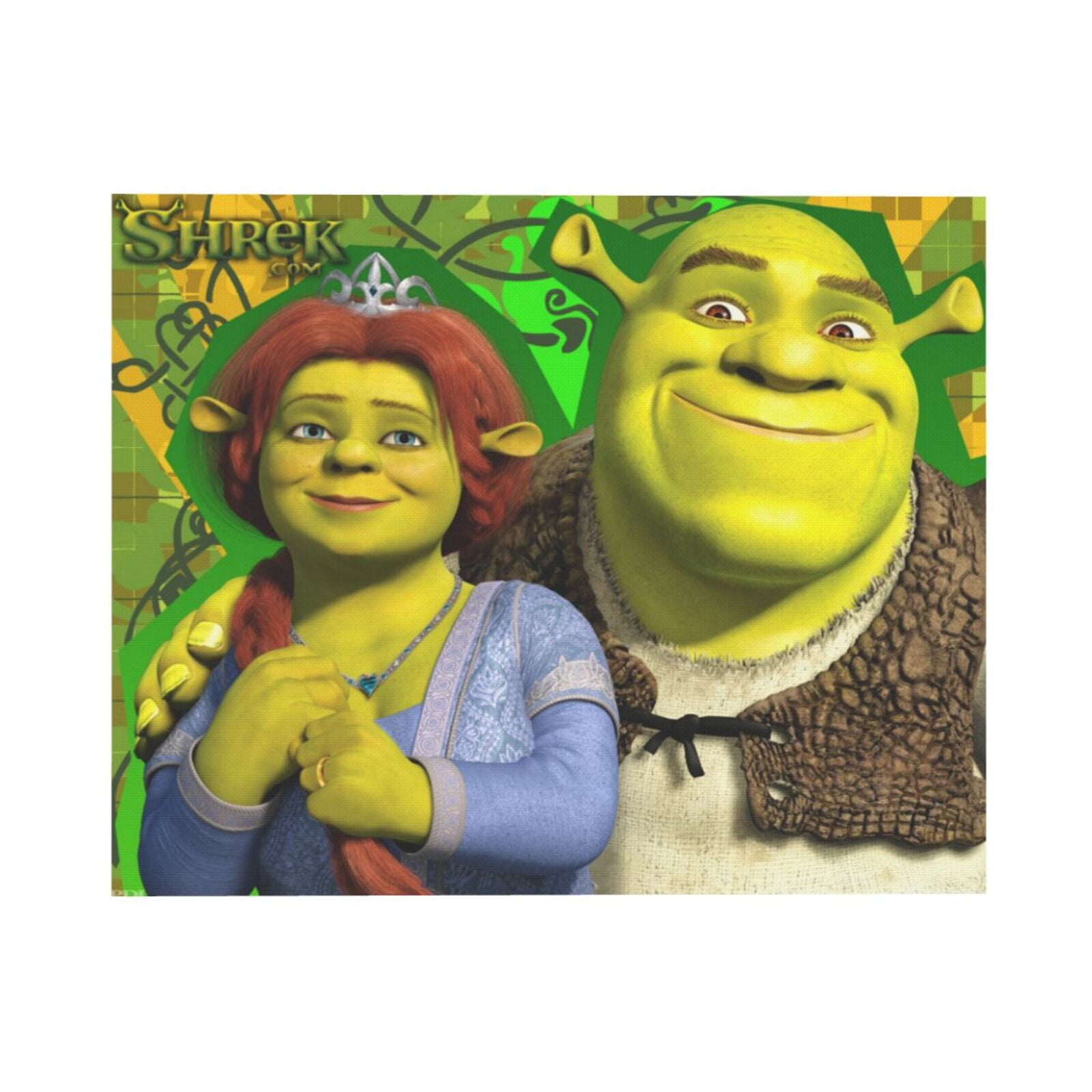 Shrek Fiona Canvas Decorative Poster Gift Art Picture Painting Bedroom ...