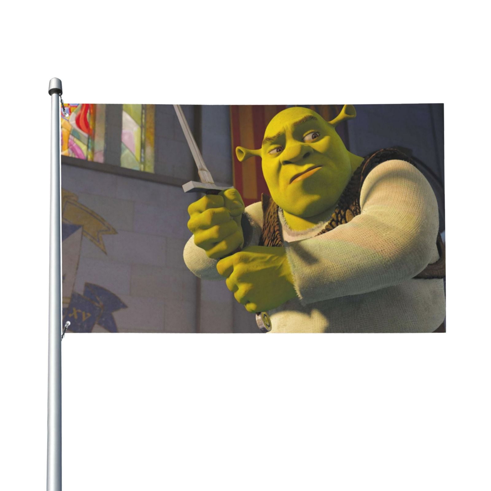 Shrek Garden Flag 3x5 Feet Indoor Decoration Flag Outdoor Courtyard ...
