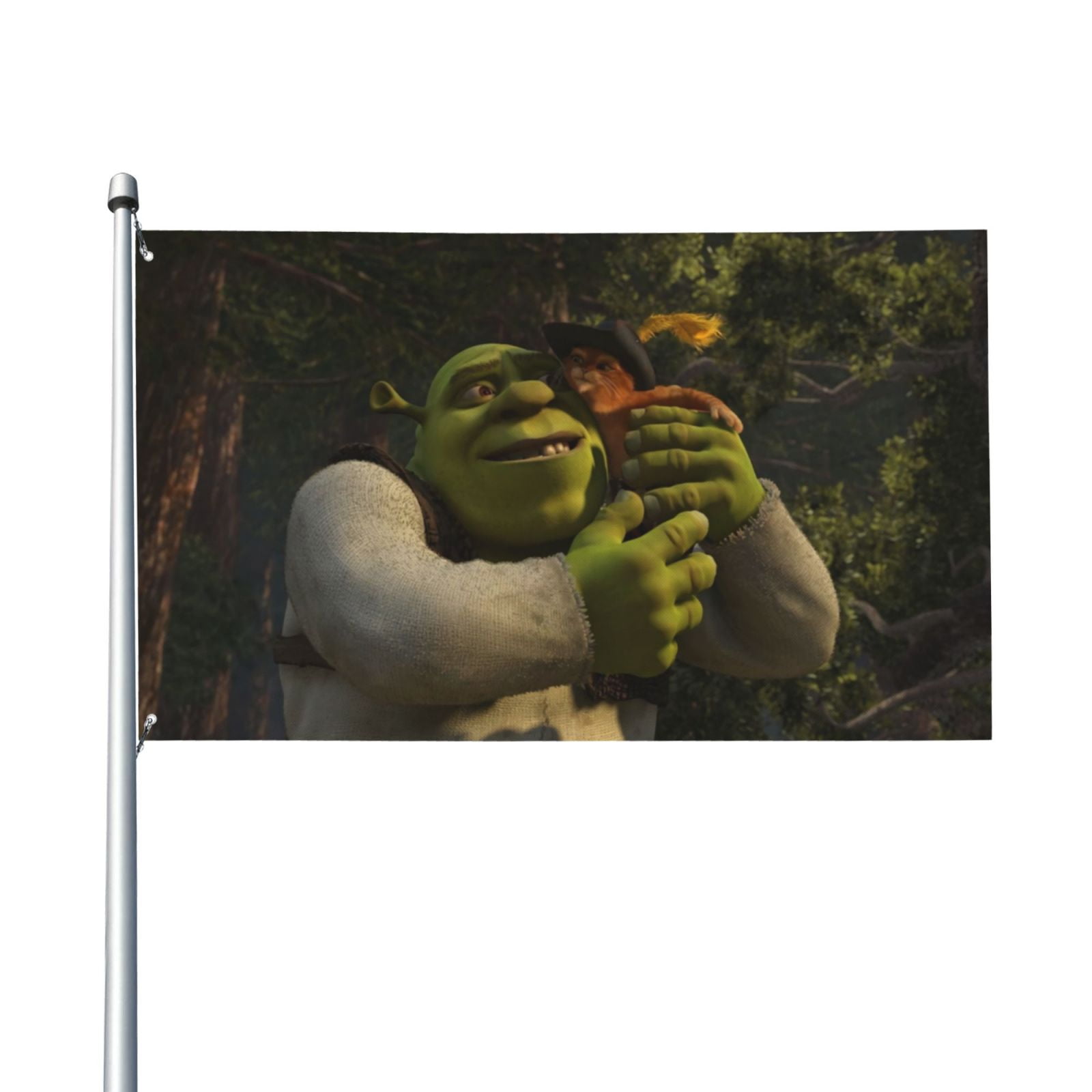 Shrek Garden Flag 3x5 Feet Indoor Decoration Flag Outdoor Courtyard ...