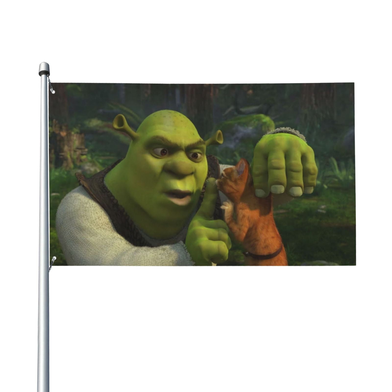 Shrek Garden Flag 3x5 Feet Indoor Decoration Flag Outdoor Courtyard ...