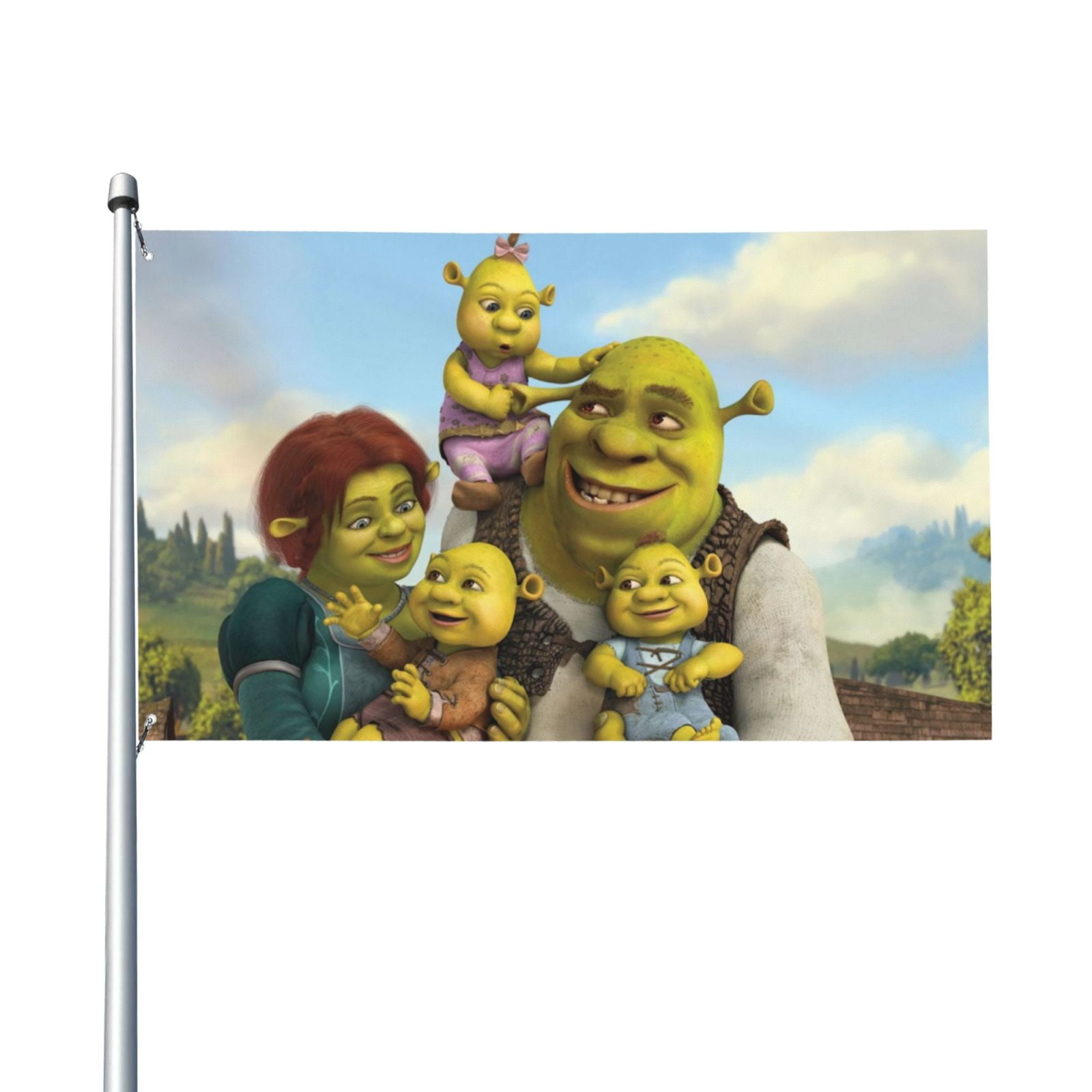 Shrek Garden Flag 3x5 Feet Indoor Decoration Flag Outdoor Courtyard ...