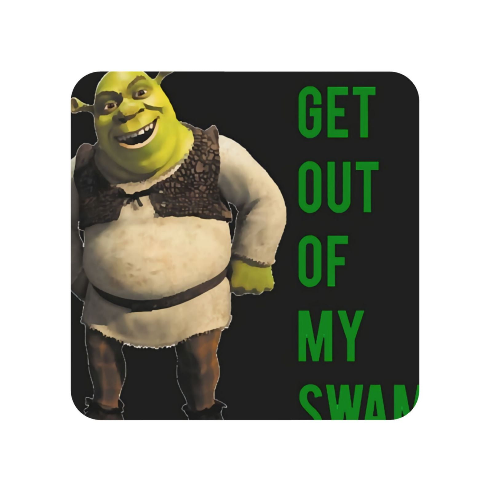 Shrek Get Out Of My Swamp Fridge Magnets, Acrylic Magnetic Refrigerator ...