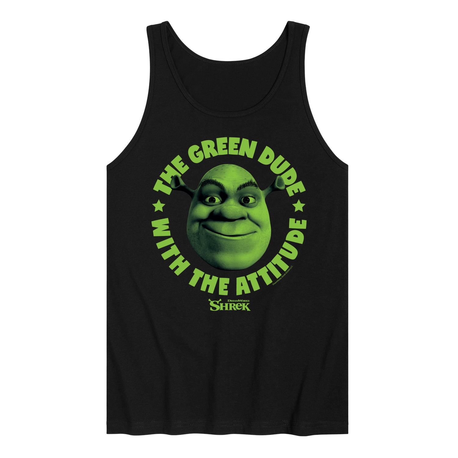 Shrek - Green Dude Attitude - Men's Jersey Tank Top - Walmart.com