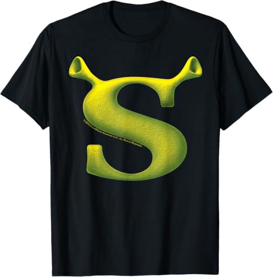 Shrek Initial Logo Poster T-Shirt - Walmart.com