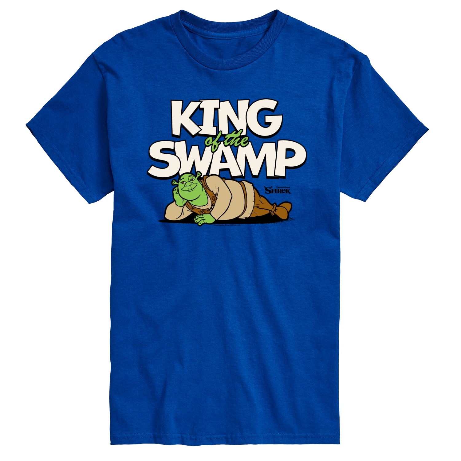 Shrek - King Of The Swamp - Men's Short Sleeve Graphic T-Shirt ...