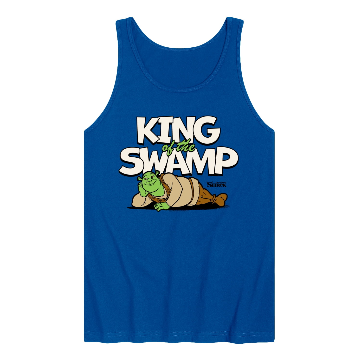 Shrek - King Of The Swamp - Men's Sleeveless Graphic Tank - Walmart.com