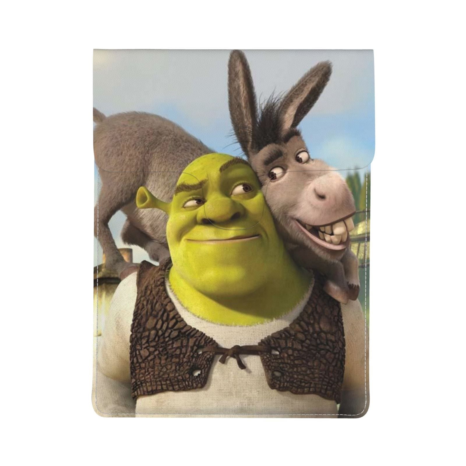 Shrek Leather Laptop Sleeve Case Slim Waterproof Protective Cover 13 ...
