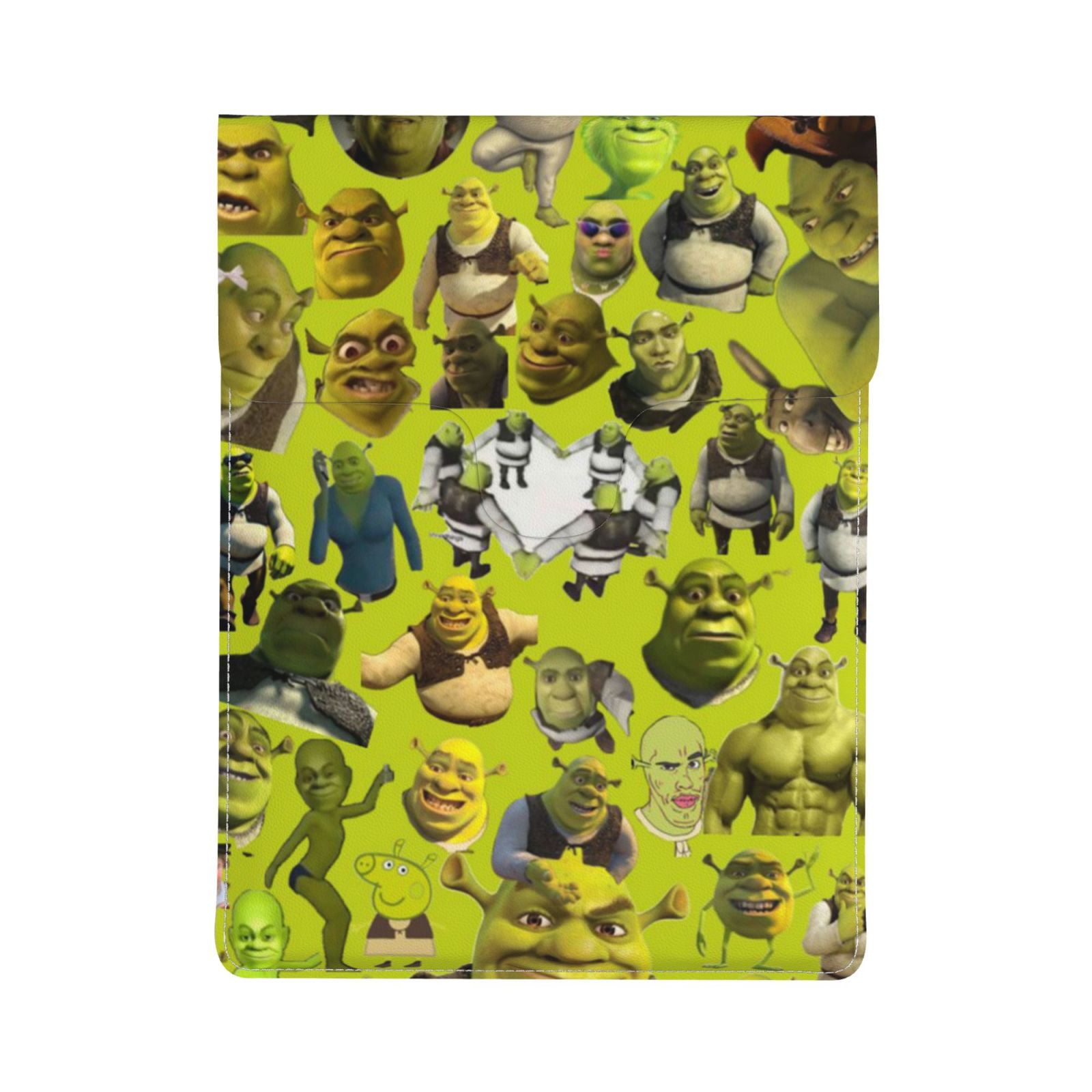 Shrek Leather Laptop Sleeve Case Slim Waterproof Protective Cover 13 ...