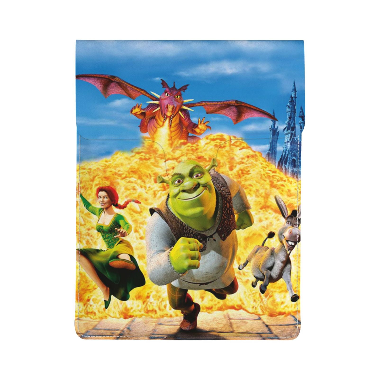 Shrek Leather Laptop Sleeve Case Slim Waterproof Protective Cover 13 ...