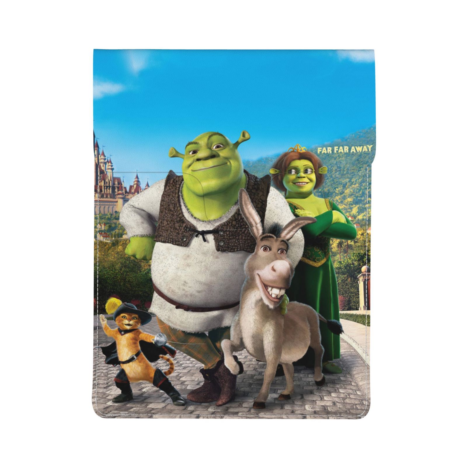 Shrek Leather Laptop Sleeve Case Slim Waterproof Protective Cover 13 ...