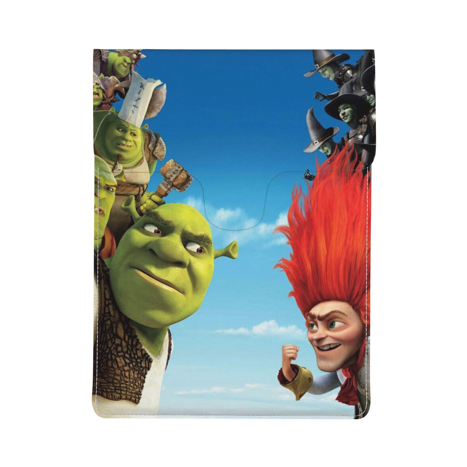 Shrek Leather Laptop Sleeve Case Slim Waterproof Protective Cover 13 ...