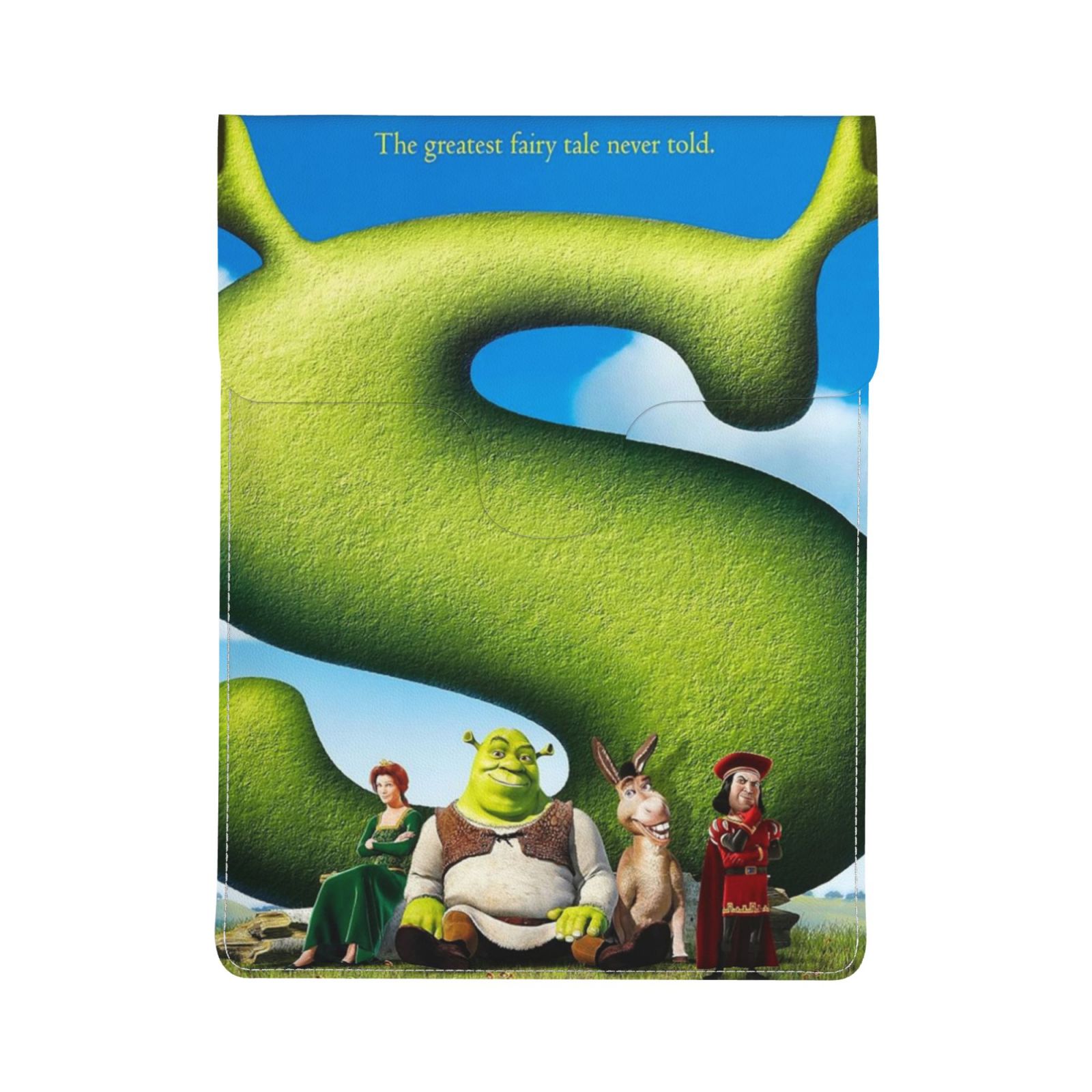 Shrek Leather Laptop Sleeve Case Slim Waterproof Protective Cover 13 ...