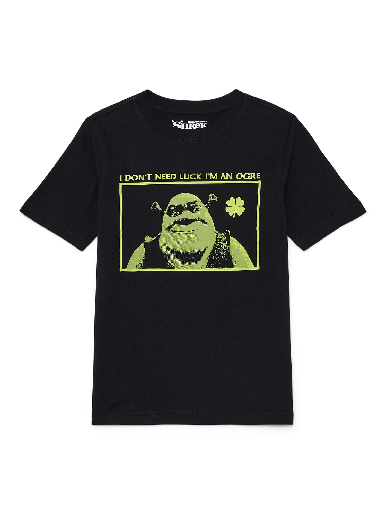 Shrek Little Boys and Big Boys St. Patrick's Day Graphic Tee with Short ...