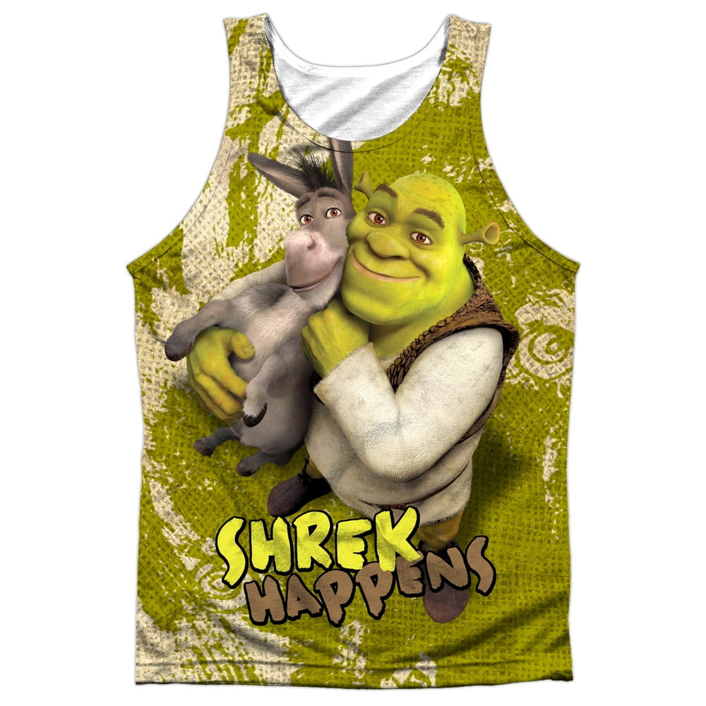 Shrek Men's Best Friends Mens Tank White - Walmart.com