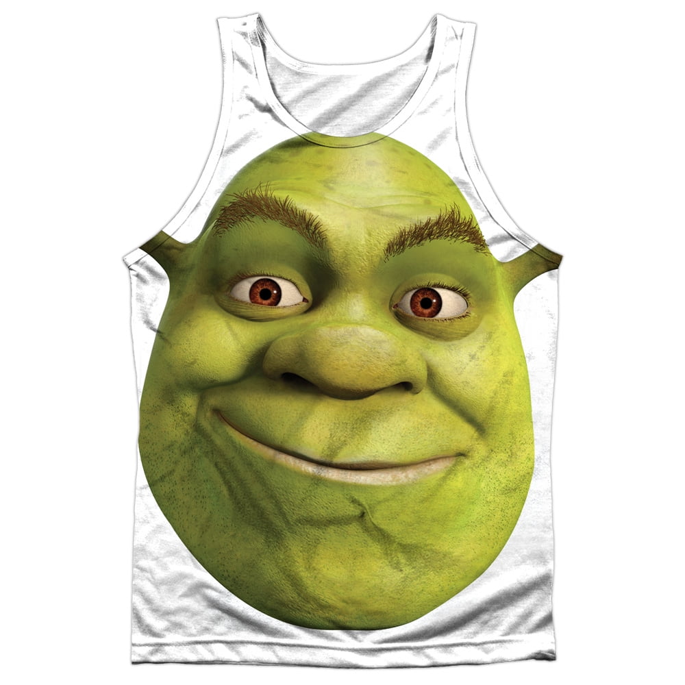 Shrek Men's Head Mens Tank White - Walmart.com