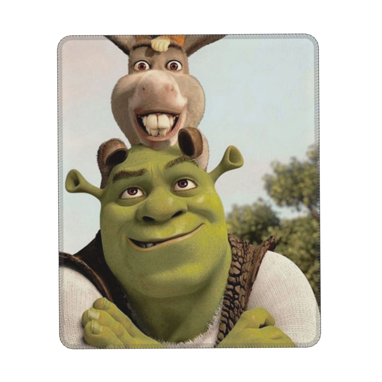 Shrek Mouse Pad 10 X 12 Inch Non-Slip Keyboard Mat Rubber Base Computer ...