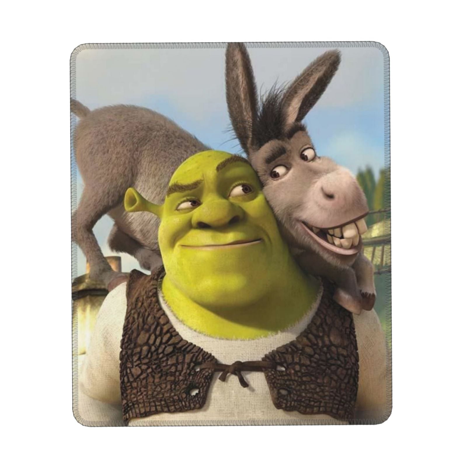 Shrek Mouse Pad 10 X 12 Inch Non-Slip Keyboard Mat Rubber Base Computer ...