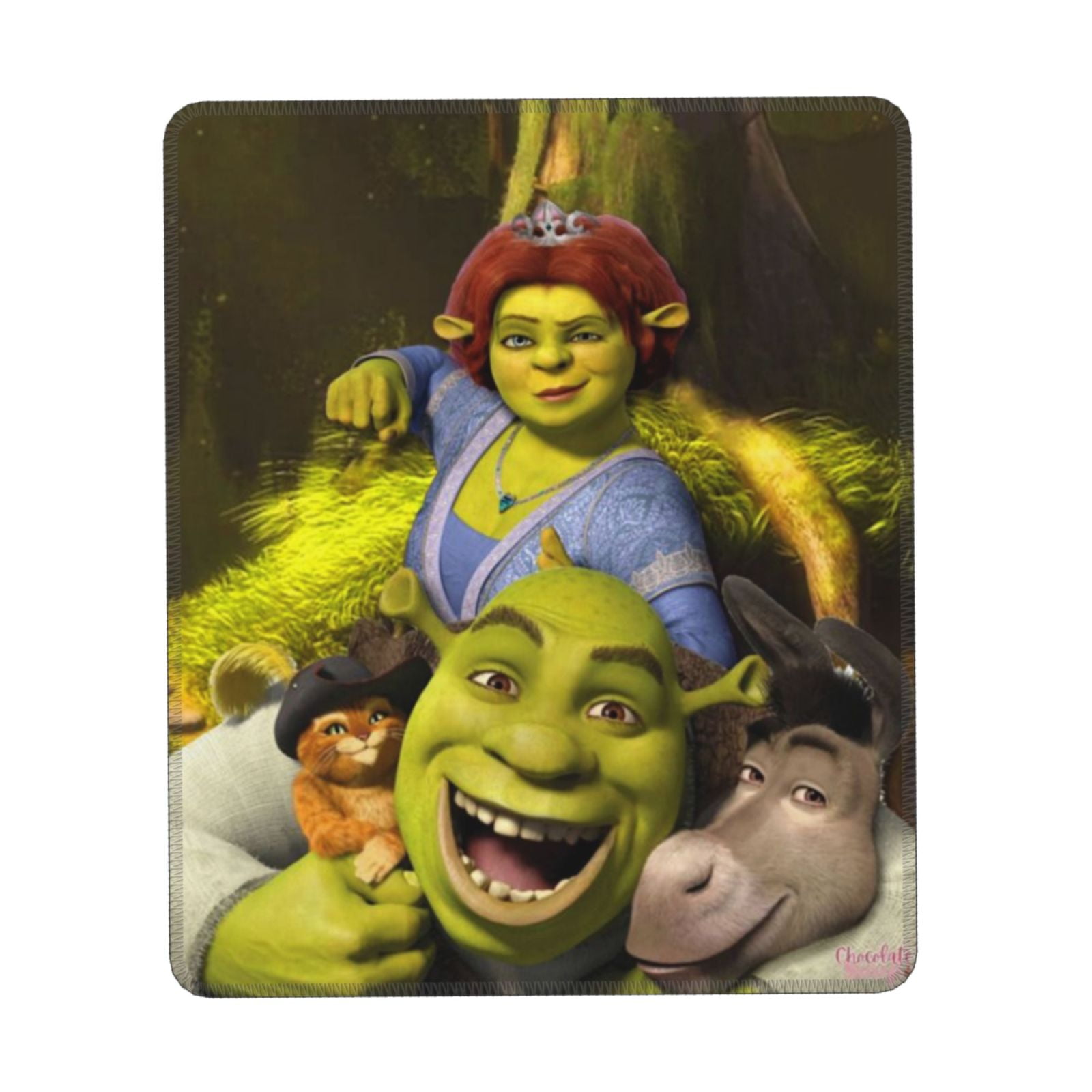 Shrek Mouse Pad 10 X 12 Inch Non-Slip Keyboard Mat Rubber Base Computer ...