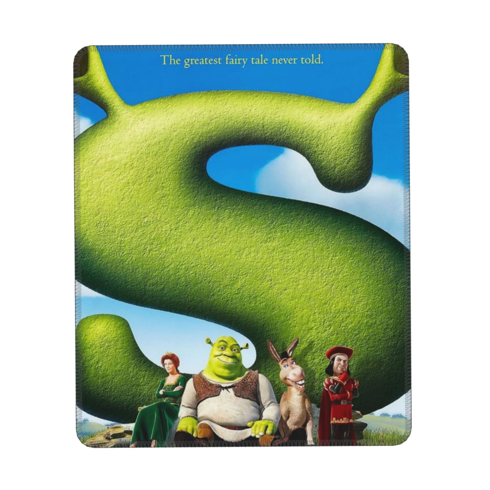 Shrek Mouse Pad 10 X 12 Inch Non-Slip Keyboard Mat Rubber Base Computer ...