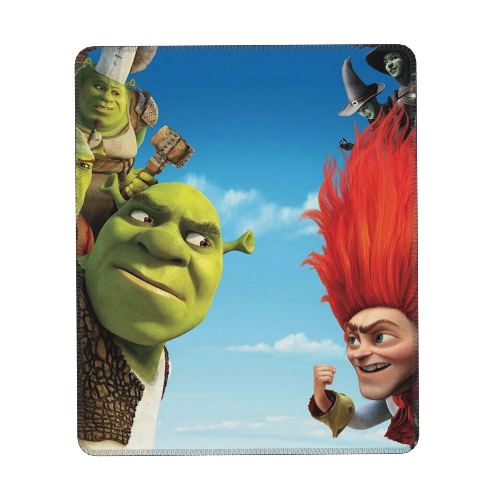 Shrek Mouse Pad 10 X 12 Inch Non-Slip Keyboard Mat Rubber Base Computer ...