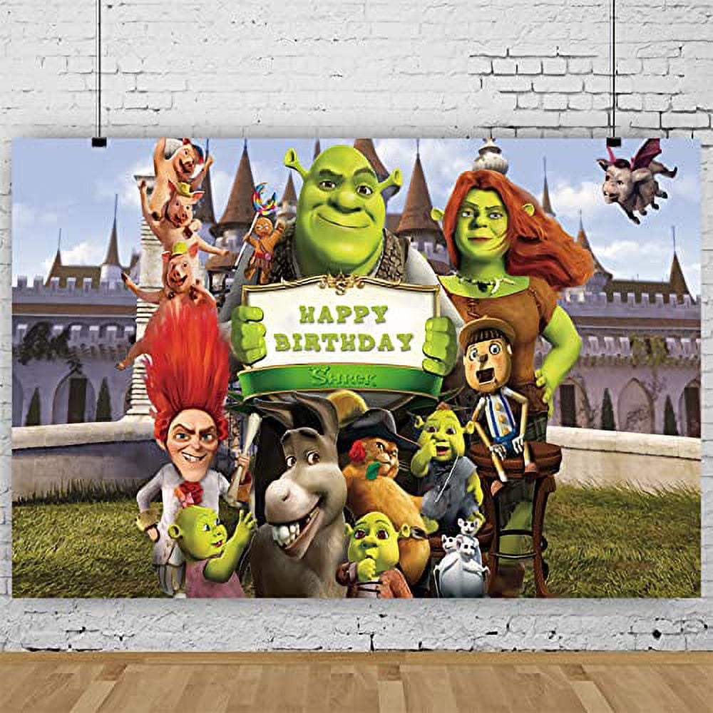 Shrek Birthday Background