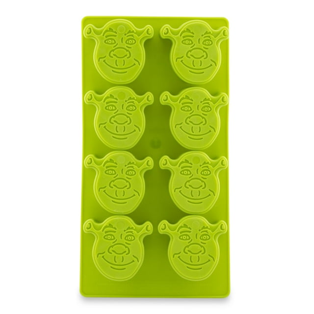 Shrek Reusable Silicone Ice Cube Tray | Makes 8 Cubes - Walmart.com