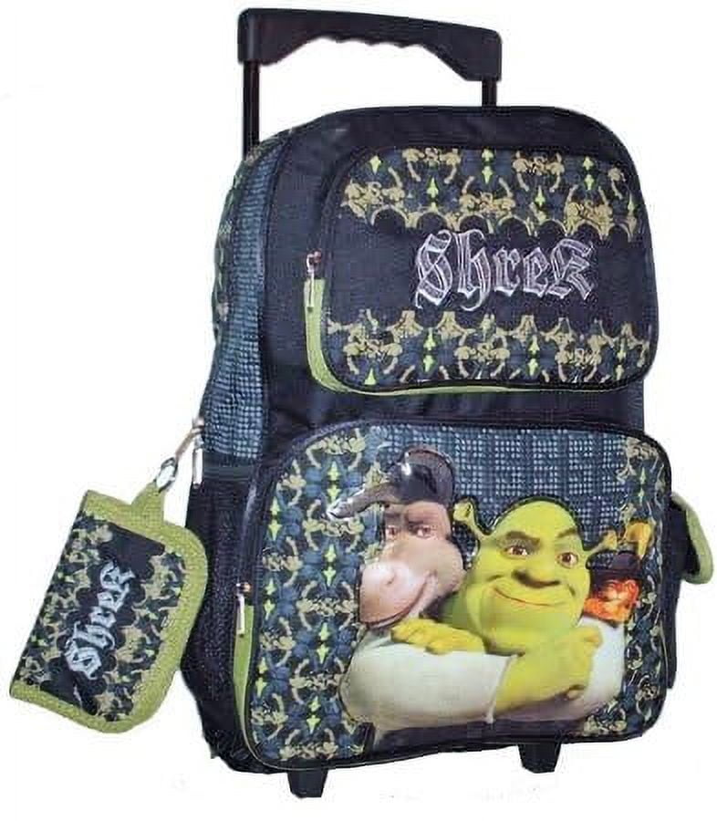 Shrek Rolling Backpack Large 16 inch 009136 - Walmart.com
