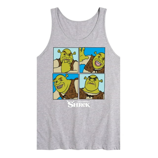 Shrek - Shrek Grid - Men's Jersey Tank Top - Walmart.com