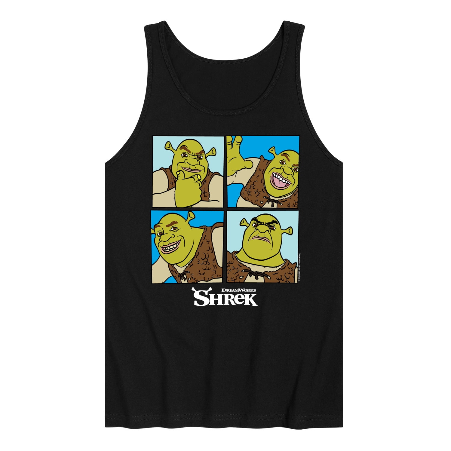 Shrek - Shrek Grid - Men's Jersey Tank Top - Walmart.com