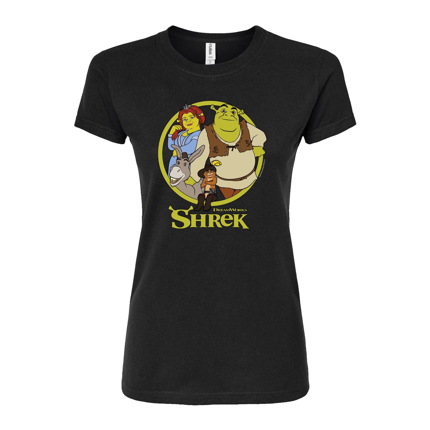 Shrek - Shrek Group - Juniors Fitted Graphic T-Shirt - Walmart.com