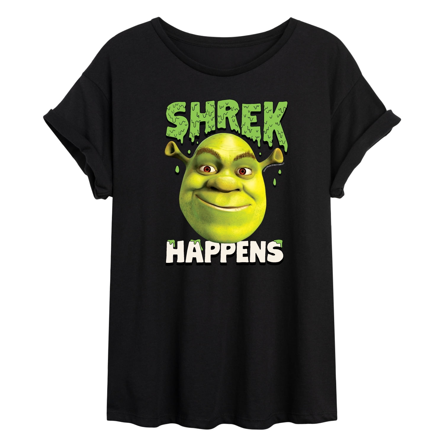 Shrek - Shrek Happens - Women's Oversized T-Shirt - Walmart.com