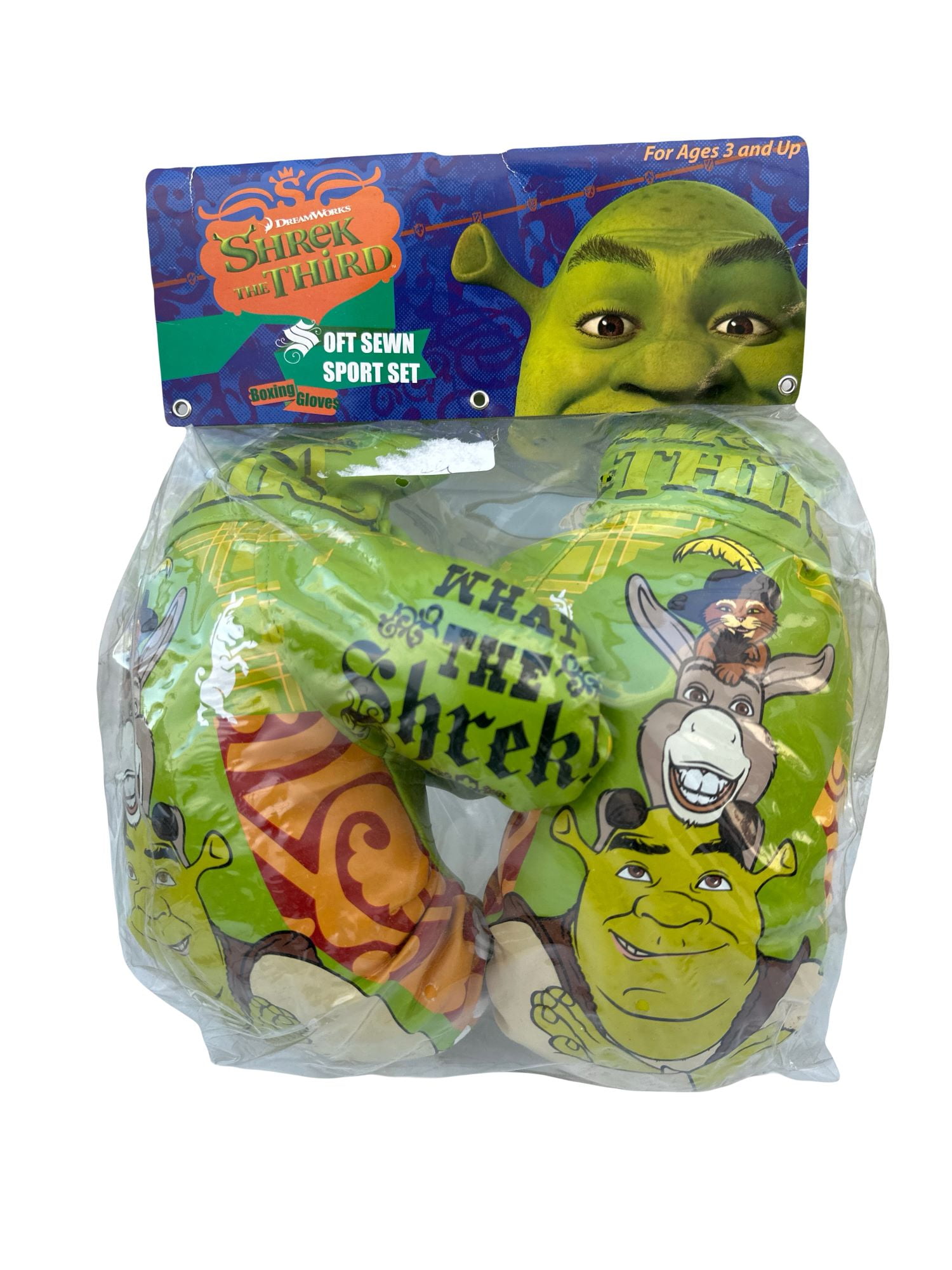 Shrek Soft sewn boxing gloves set - Walmart.com