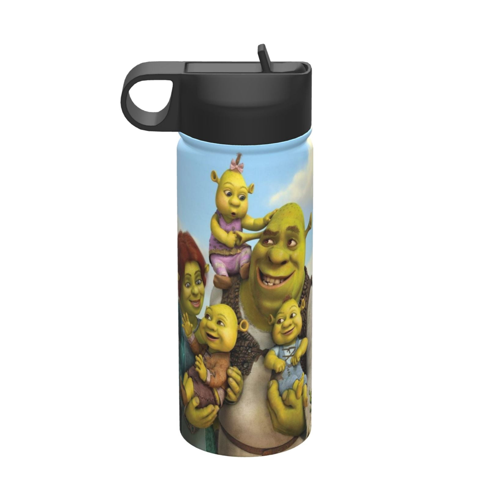 Shrek Stainless Steel Water Bottle, 18oz Double Walled Vacuum Insulated ...