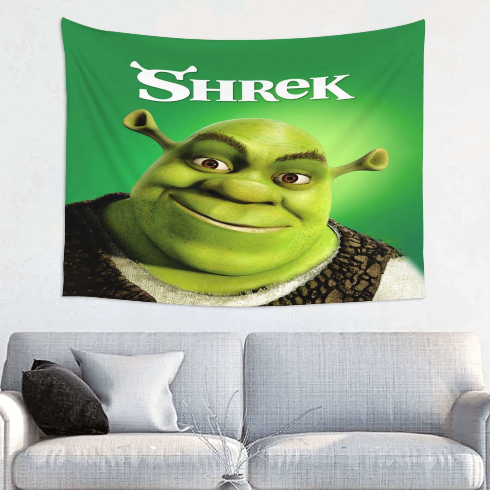 Shr-e Tapestry Anime Poster Large Background Wall Art Bedroom Wall ...