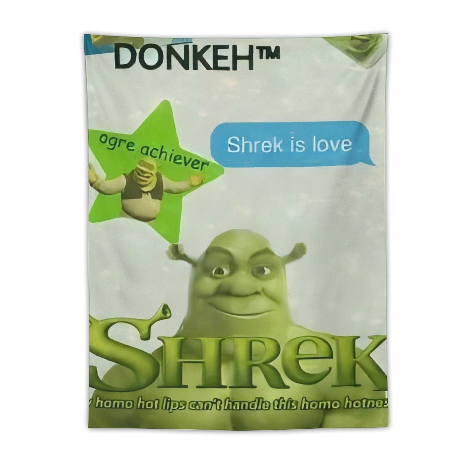 Shrek Tapestry Birthday Background Banner Is Perfect for Home Decor 30 ...