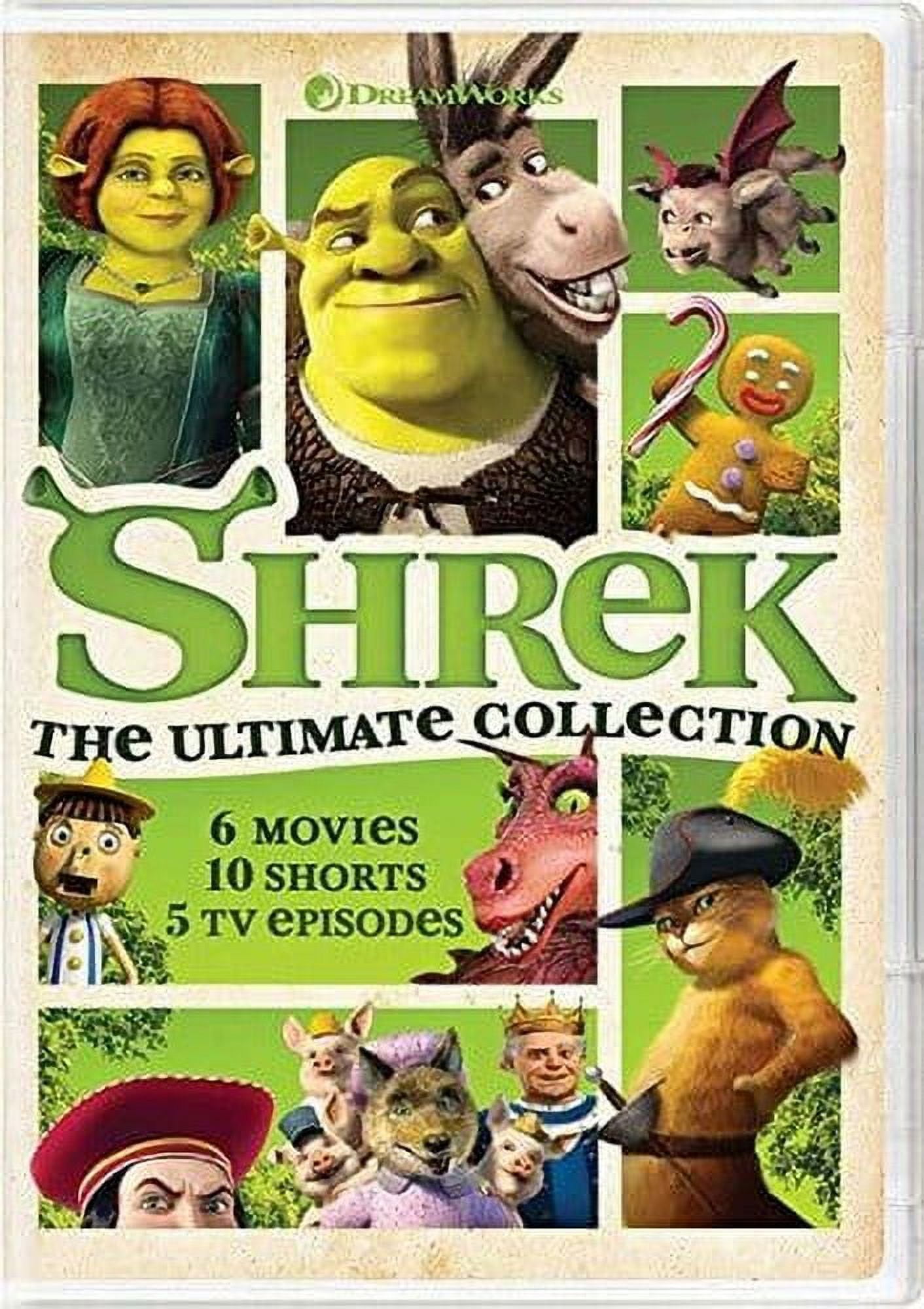 Shrek: The Ultimate Collection DVD Set - Adventure Movies - Walmart.com