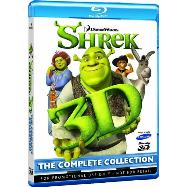 Shrek: The Whole Story (Shrek / Shrek 2 / Shrek the Third / Shrek Forever After) [Blu-ray ...