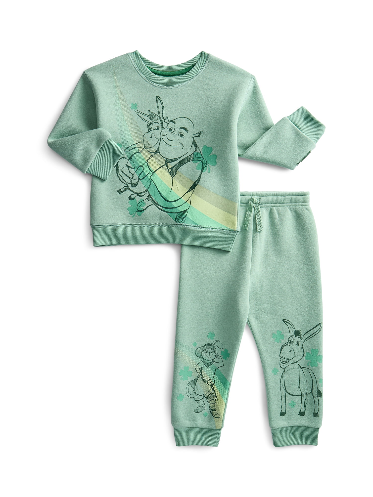 St Patrick’s Day Shrek Unisex Toddler Graphic Sweatshirt and Sweatpants ...