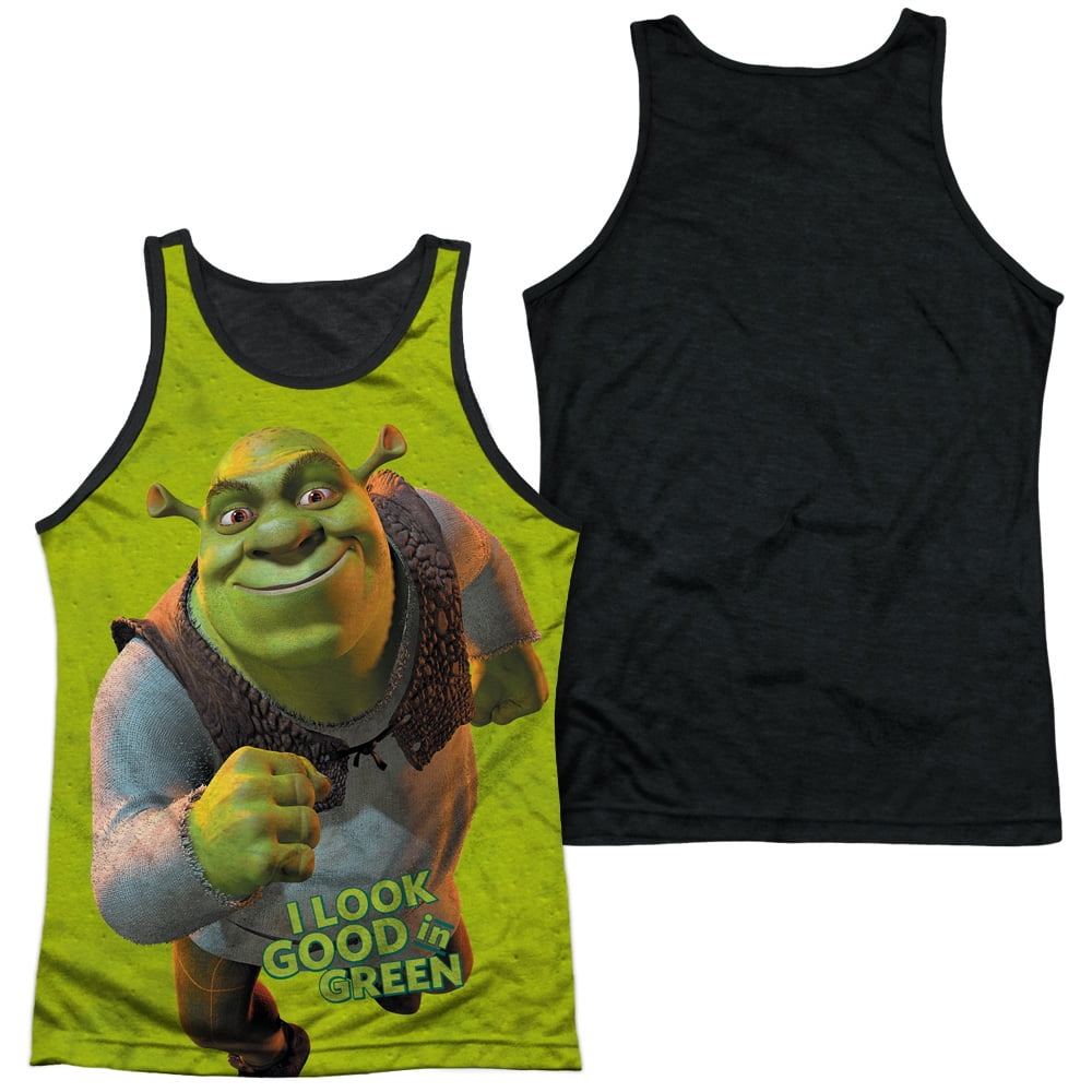 Shrek - Trio - Black Back Tank Top - XXX-Large - Walmart.com