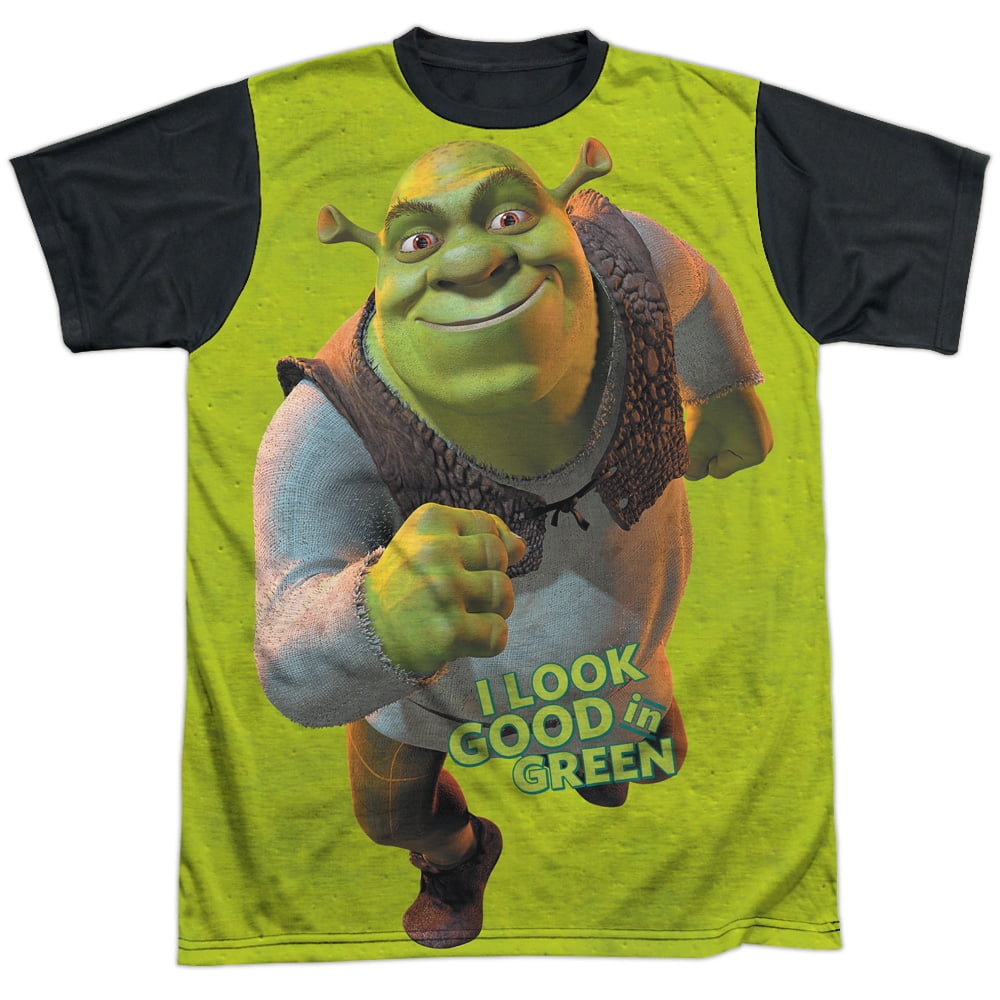 Shrek Trio Unisex Adult Halloween Costume Sublimated T Shirt - Walmart.com