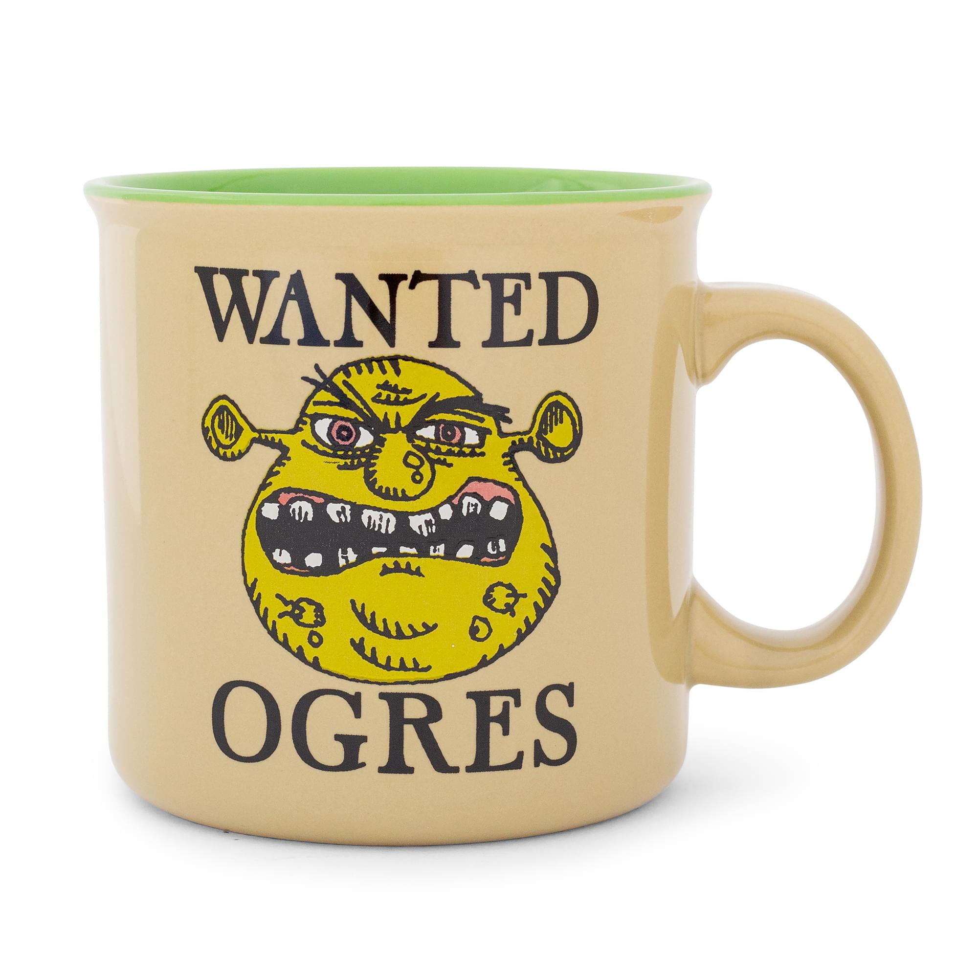 Shrek "Wanted Ogres" Ceramic Camper Mug | Holds 20 Ounces - Walmart.com
