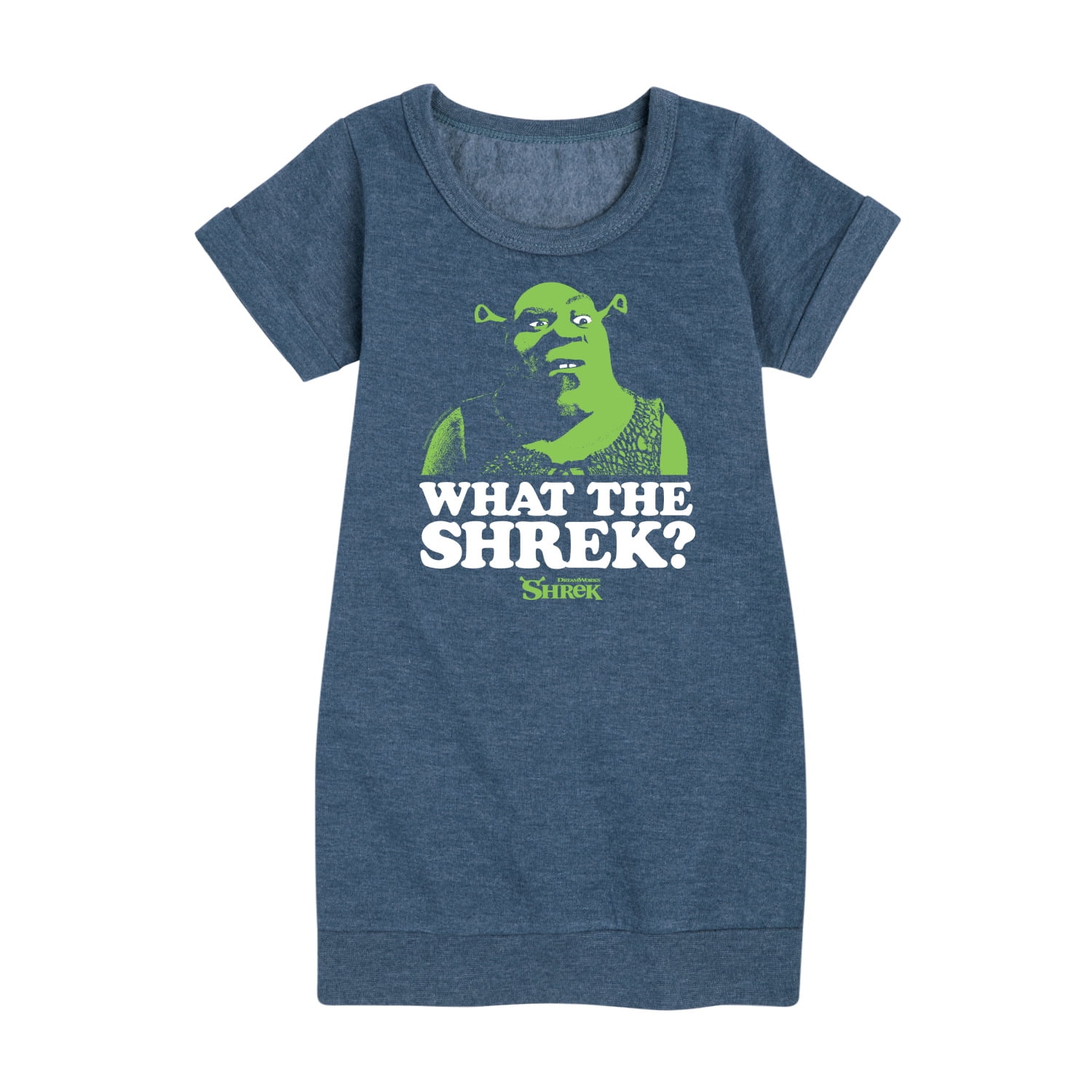 Shrek - What The Shrek - Toddler & Youth Girls Fleece Dress - Walmart.com