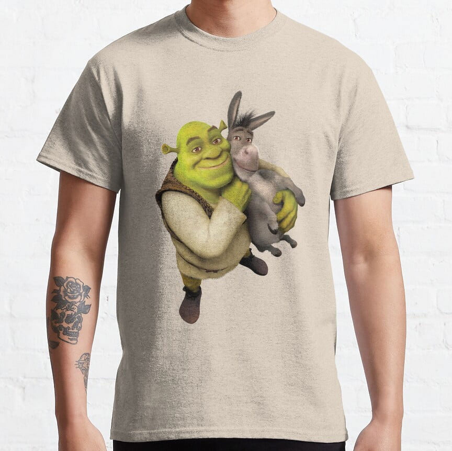 Shrek and Donkey Best Friends Classic T-Shirt - Walmart.com