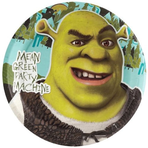 Shrek 'forever After' Large Paper Plates (8ct) - Walmart.com