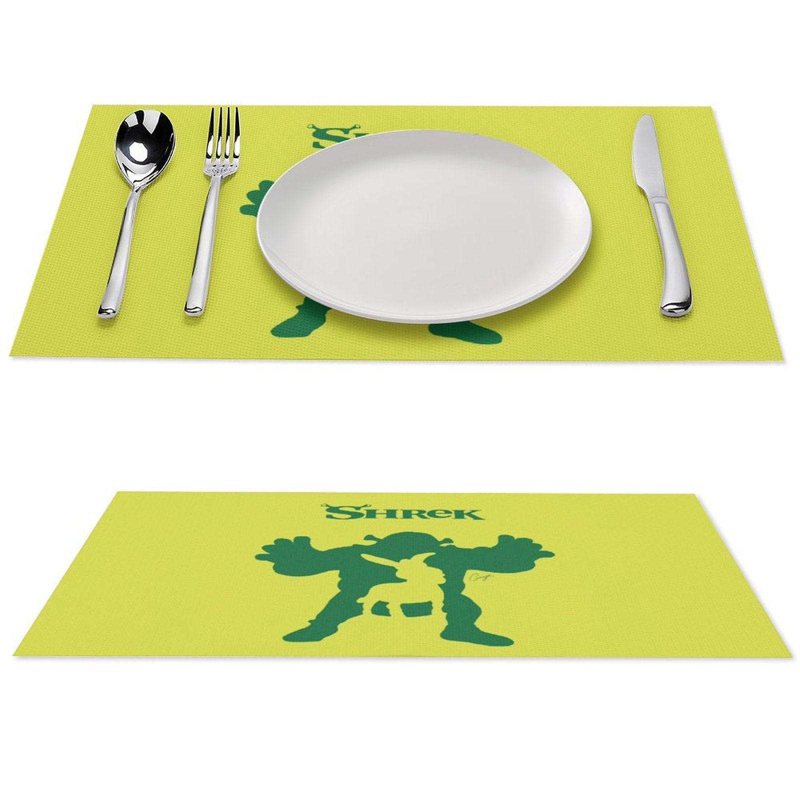 Shrek kids plastic waterproof placemat 2 PCS - Walmart.com
